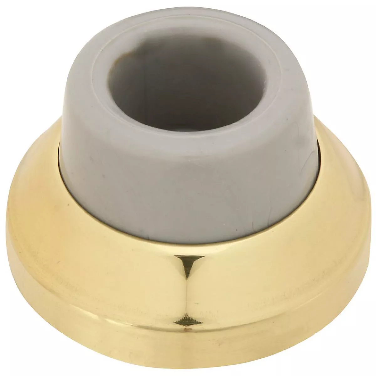 National 1932 Brass Concave Wall Door Stop | True Value Hardware