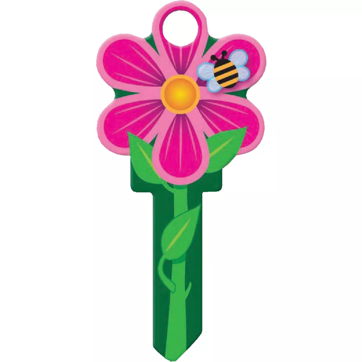 Lucky Line Flower Design Decorative House Key, KW11 | True Value Hardware