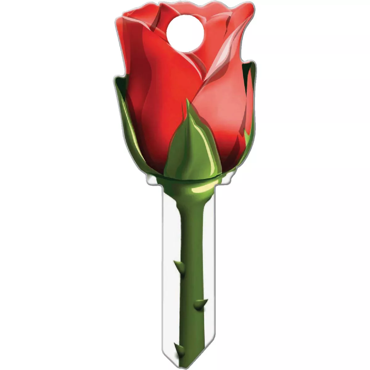 Lucky Line Rose Design Decorative House Key, SC1 | True Value Hardware