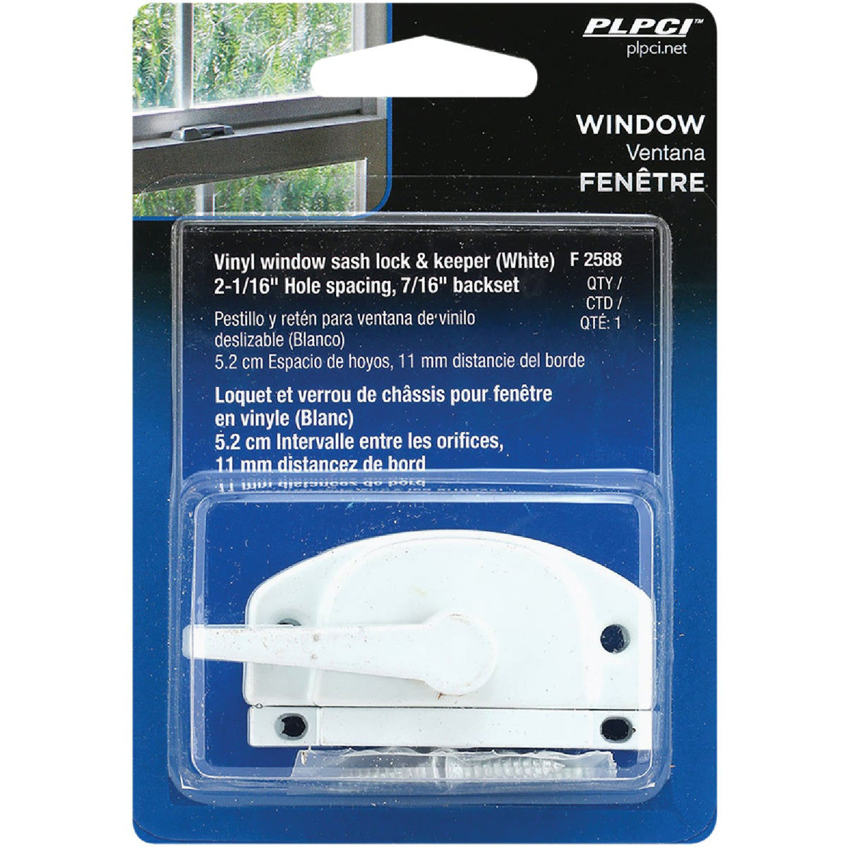 Prime-Line Window Sash Lock With Keeper | Do it Best