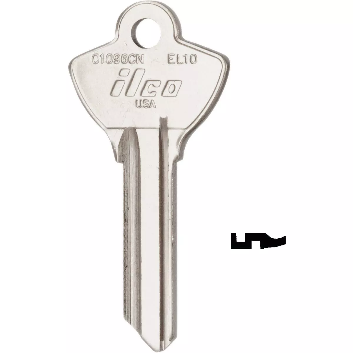 ILCO Elgin Key Blank, C1096CN (10-Pack) | True Value Hardware