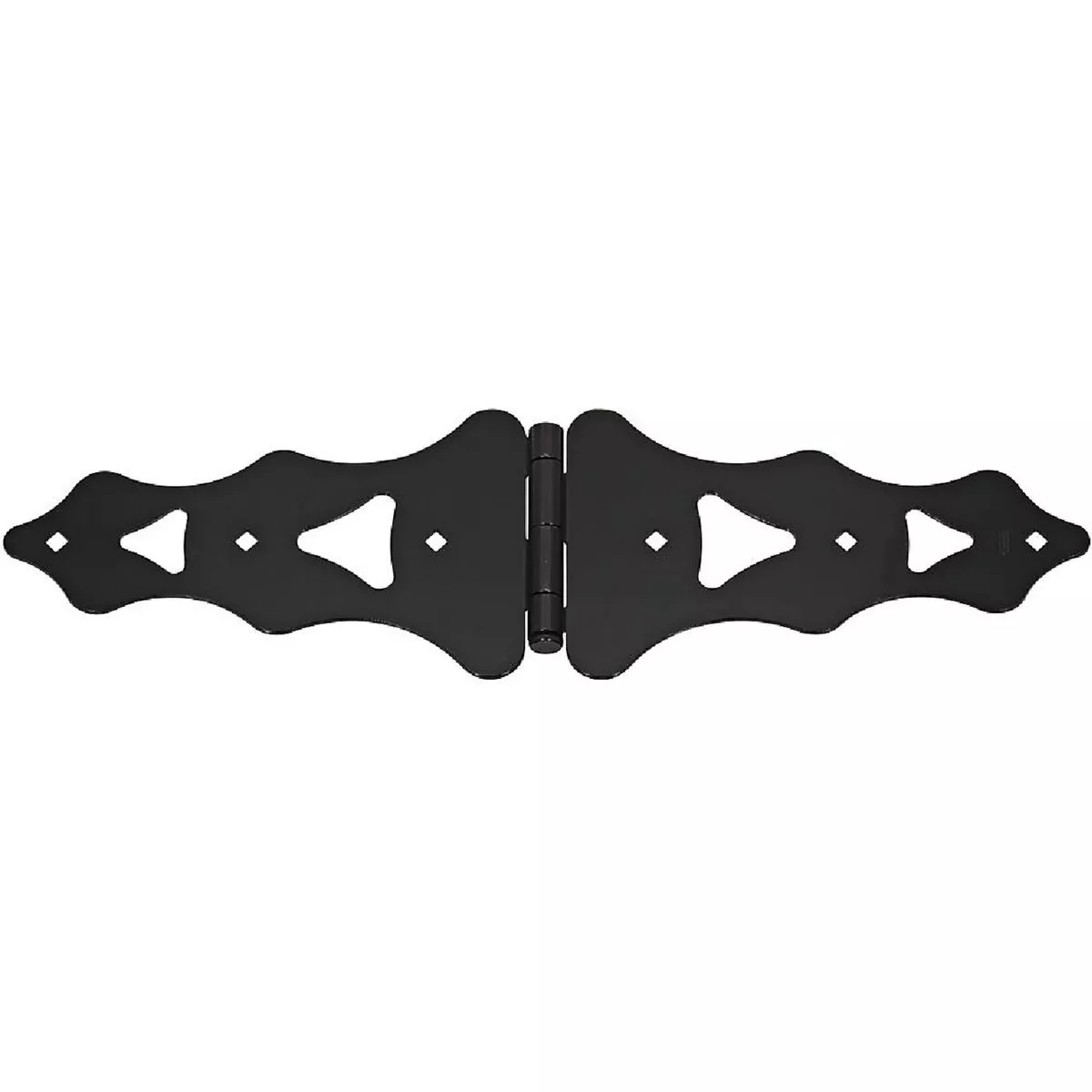 National Hardware 10 In. Black Ornamental Strap Hinge | True Value Hardware