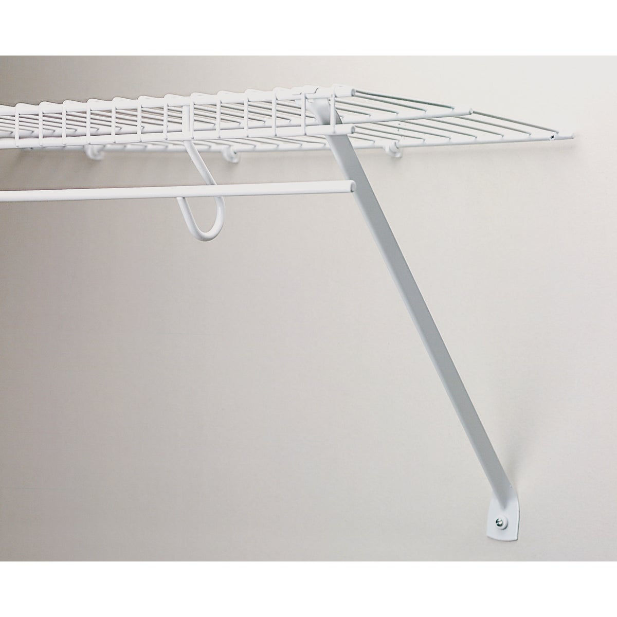 Rubbermaid 12 In. White Steel Support Brace | Do it Best