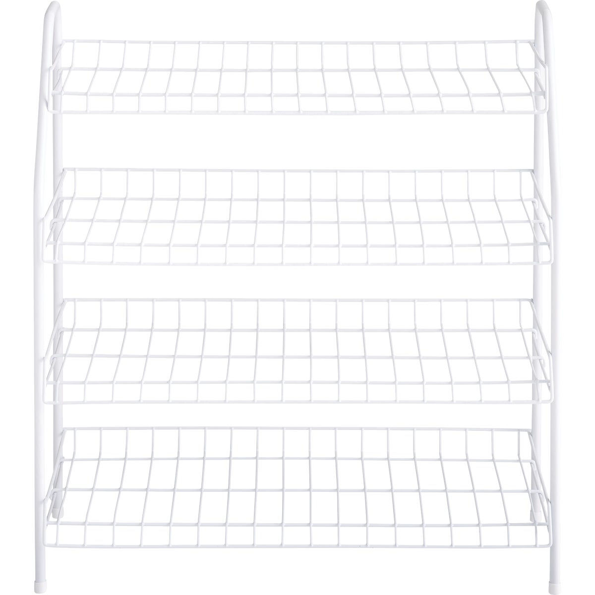 Rubbermaid 4-Tier White Shoe Shelf | Do it Best