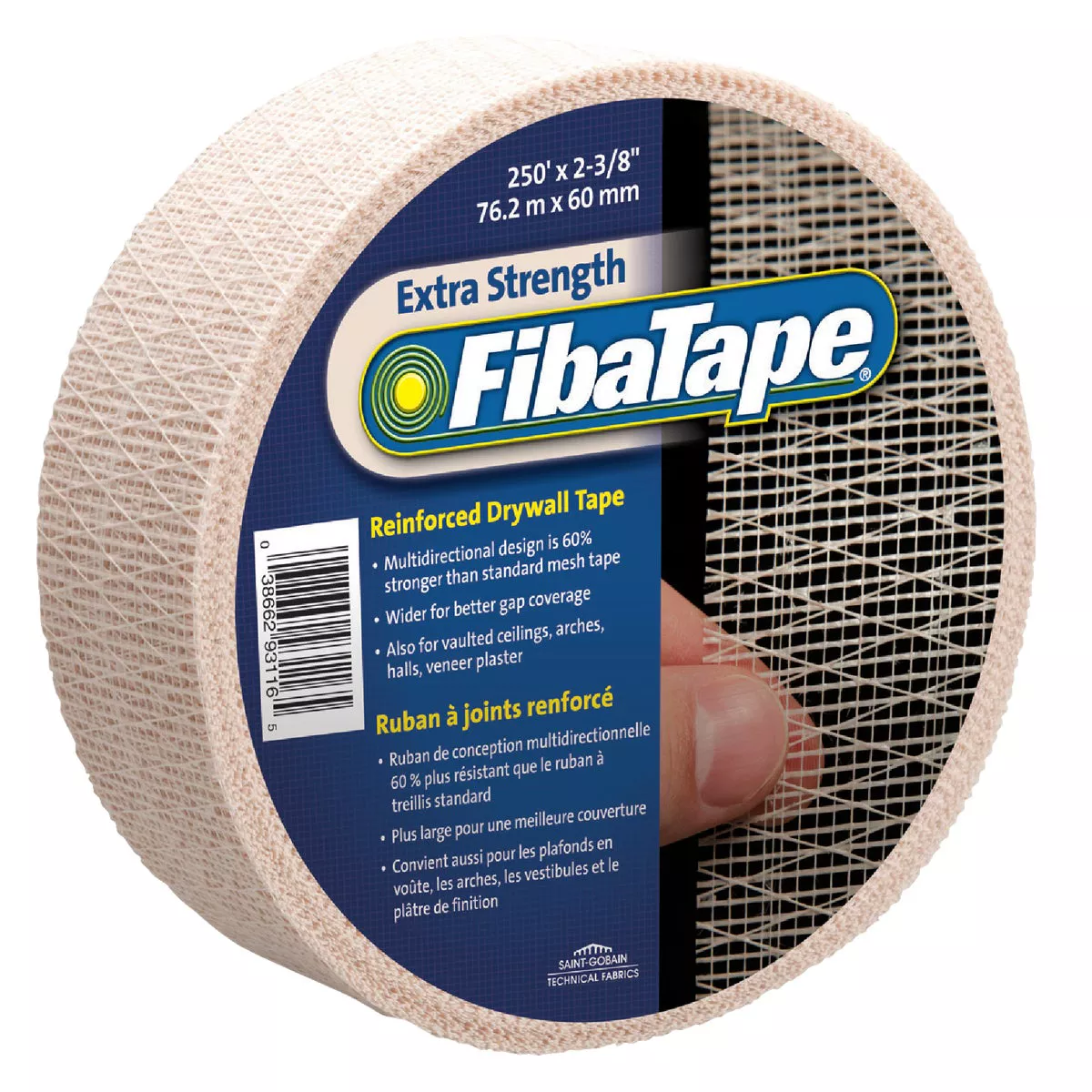 FibaTape 2-3/8 In. X 250 Ft. Extra Strength Drywall Tape | Do it Best