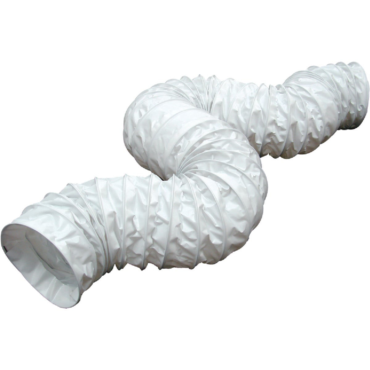 Lambro 4 In. x 8 Ft. Flexible White Vinyl (PVC) Duct | Do it Best