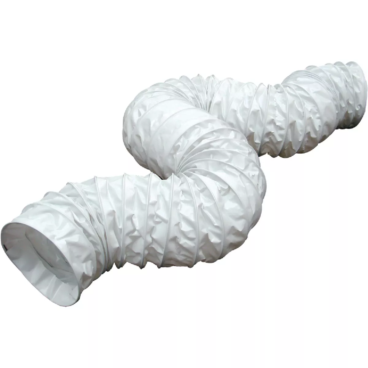 Lambro 4 In. x 8 Ft. Flexible White Vinyl (PVC) Duct | Do it Best