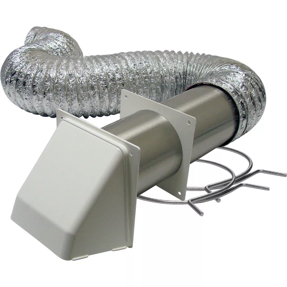 Lambro Brown Outside Dryer Vent Kit (6-Piece) | True Value Hardware