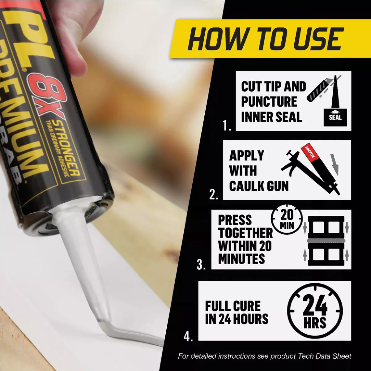 LOCTITE PL Premium 10 Oz. Fast Grab Construction Adhesive | Do it Best