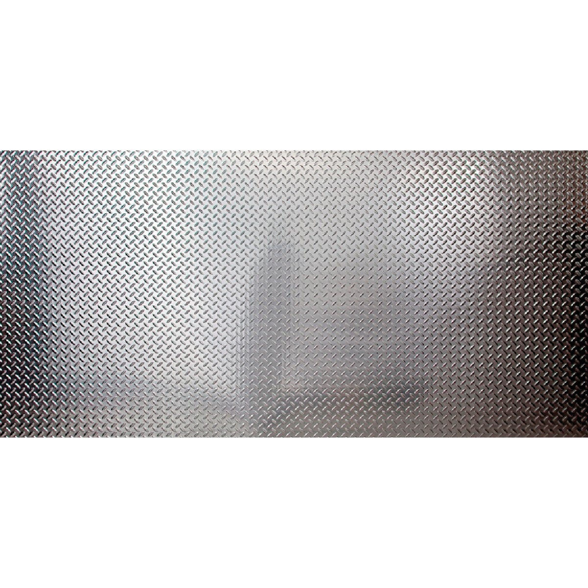 ACP 4 Ft. x 8 Ft. x 0.013 In. Brushed Aluminum Diamond Plate Wall ...