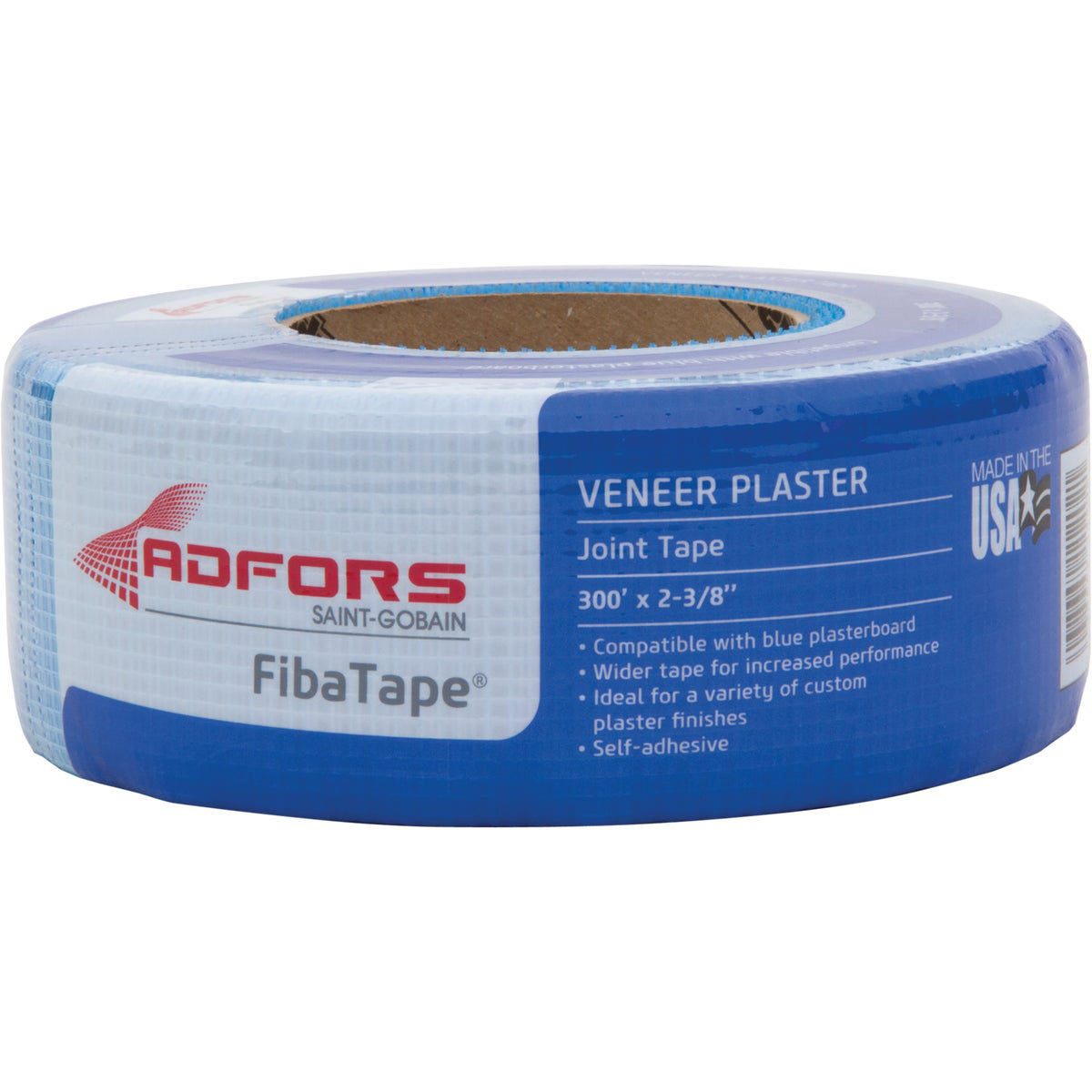 FibaTape Veneer Plaster 2-1/2 In. x 300 Ft. Blue Joint Drywall Tape ...