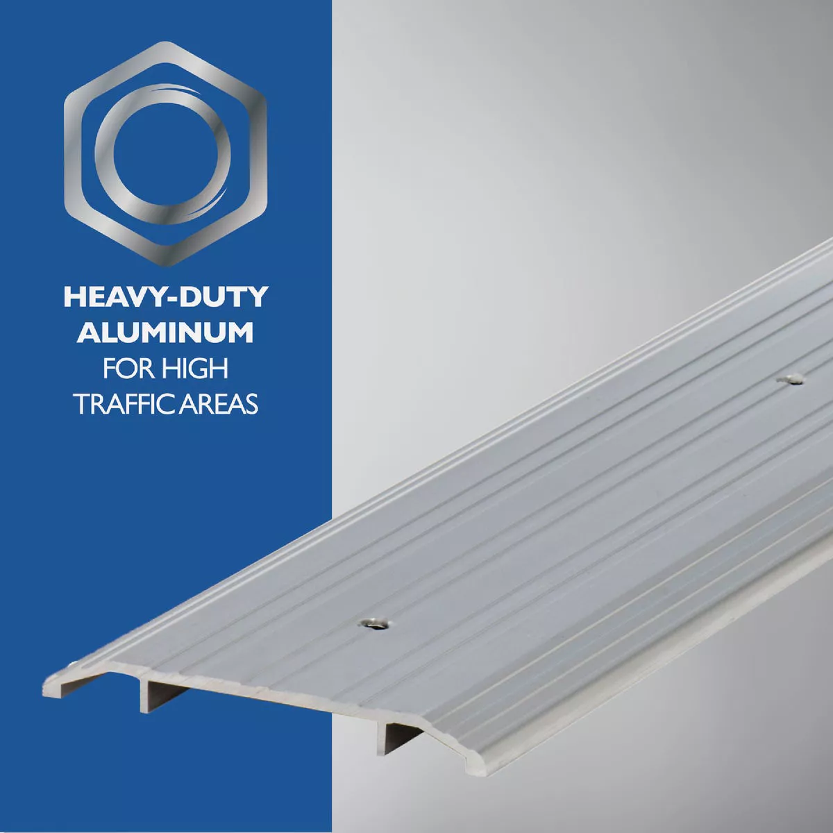 M-D Building Products 4 In. x 1/2 In. x 36 In. Silver Aluminum Heavy ...