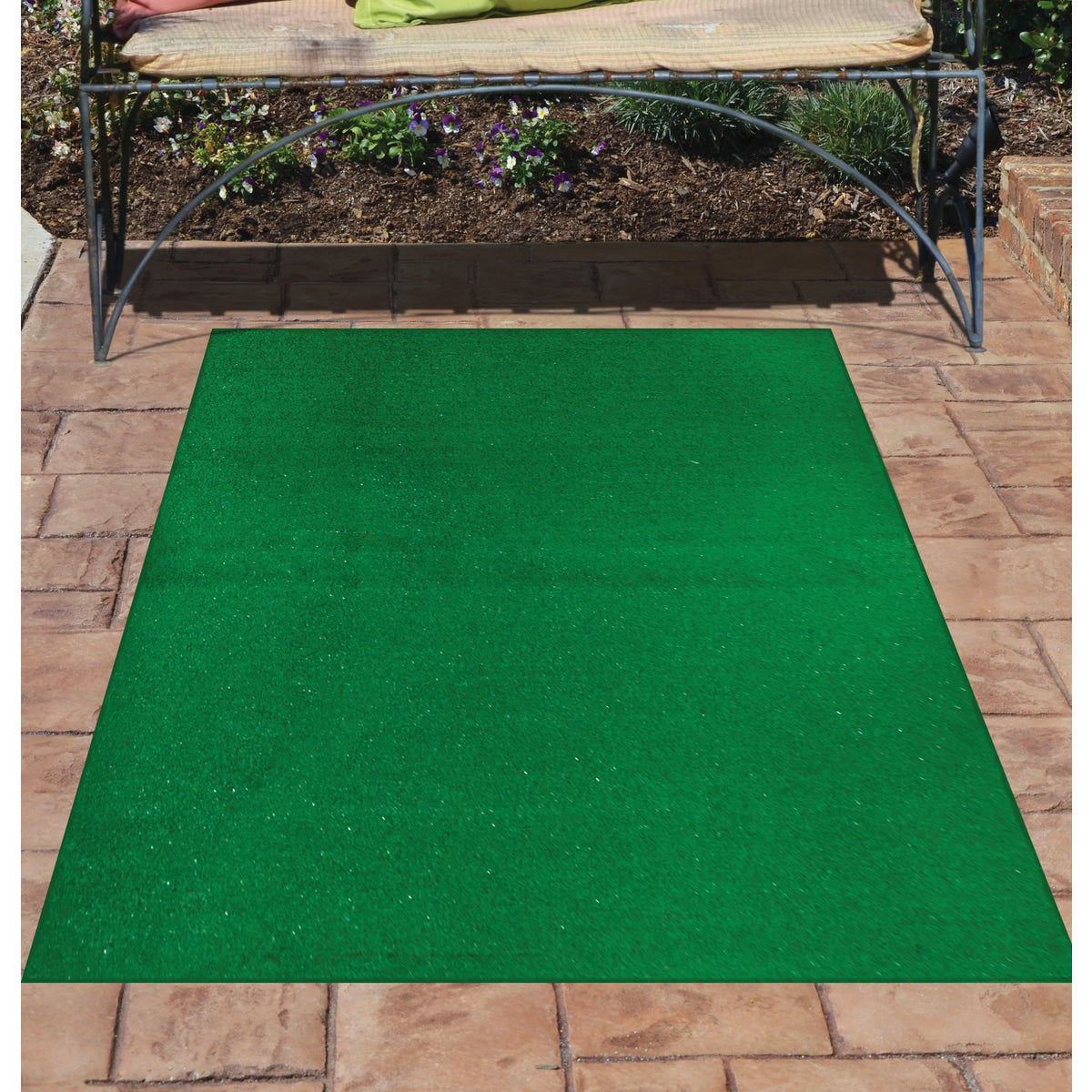 Garland Rug 4 Ft. x 6 Ft. Indoor/Outdoor Artificial Grass Area Rug | Do ...
