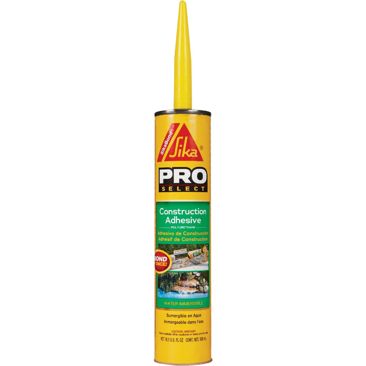 SikaBond Pro Select 10 Oz. High Performance Construction Adhesive | Do ...