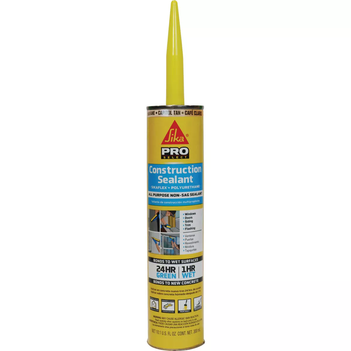 SikaFlex 10.1 Oz. Pro Select Construction Polyurethane Sealant, Tan | Do it Best