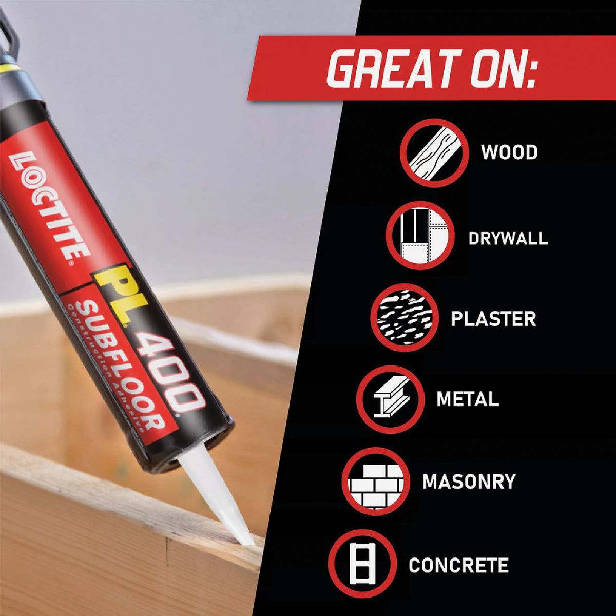 LOCTITE PL 400 10 Oz. VOC Subfloor Adhesive | Do it Best