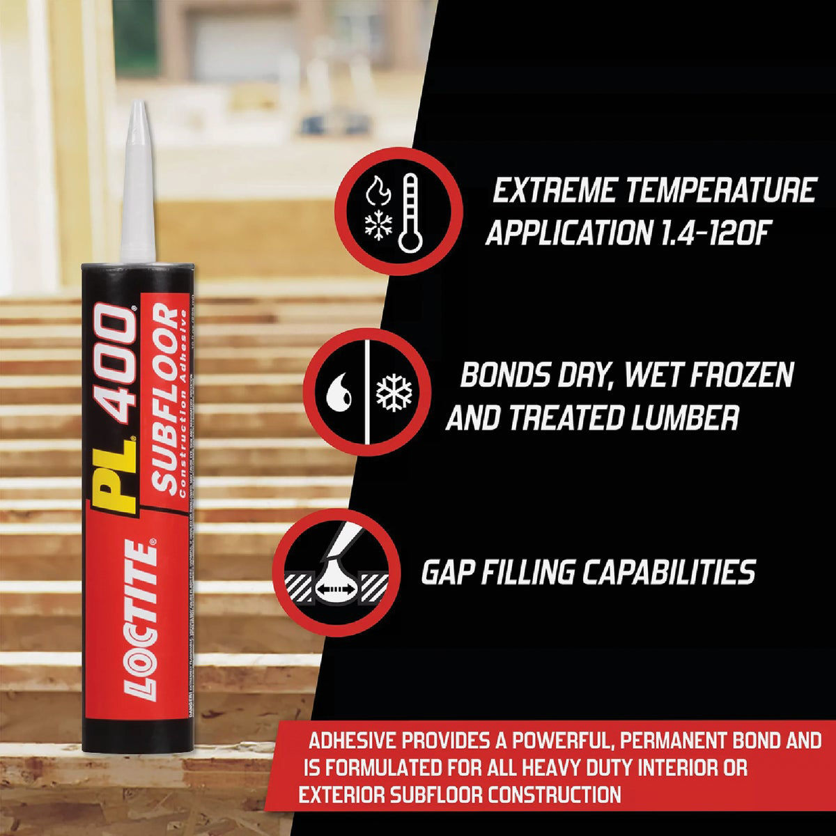 LOCTITE PL 400 28 Oz. VOC Subfloor Adhesive | Do it Best