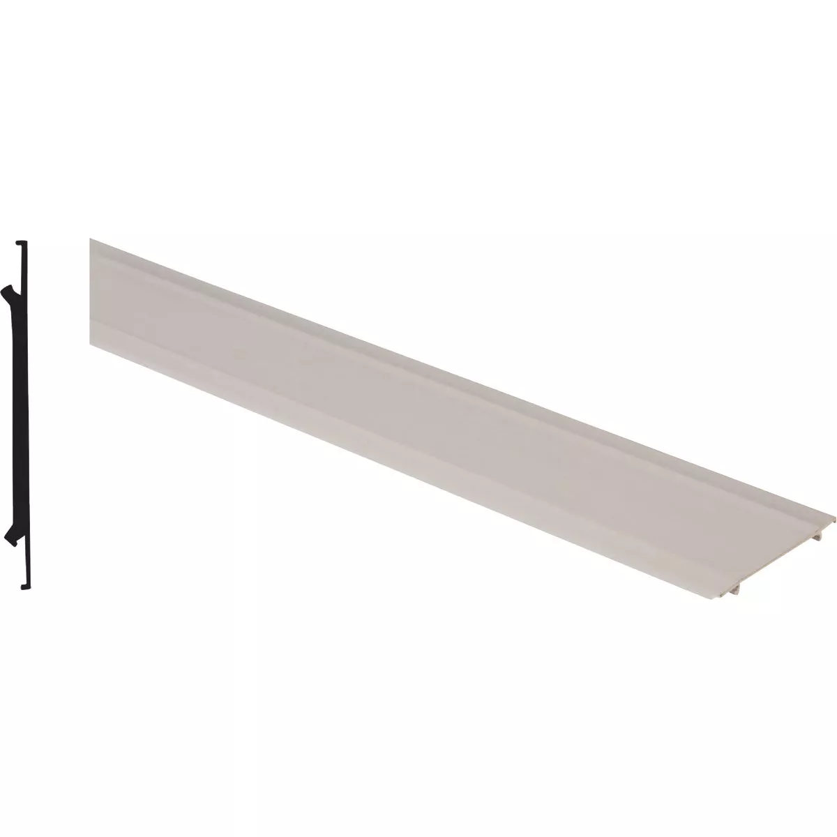 Screen-Tight 3-1/2 In. W. x 8 Ft. L. Gray Vinyl Cap Component | True ...