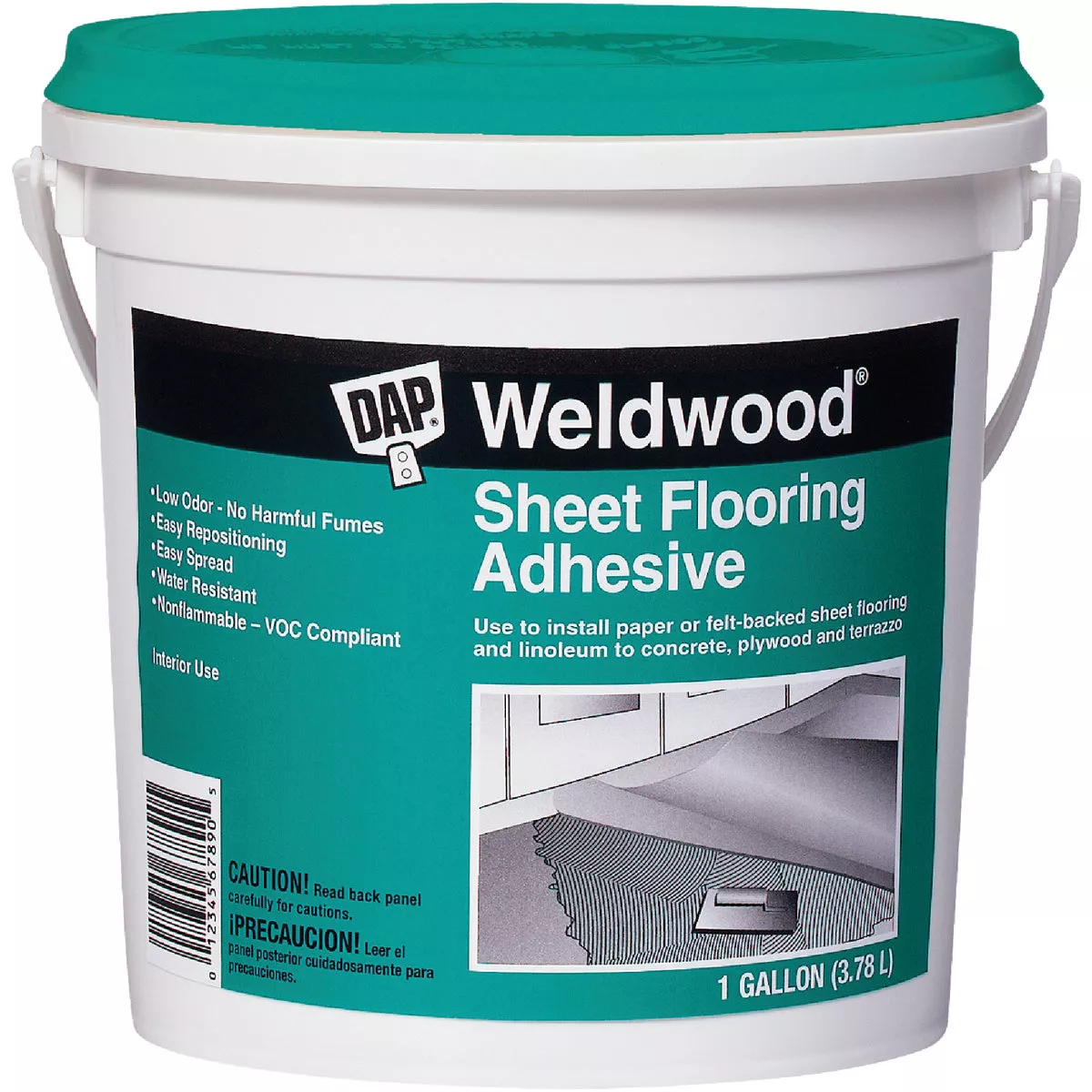 DAP Weldwood Multi-Purpose Sheet Floor Adhesive, 1 Gal. | True Value ...