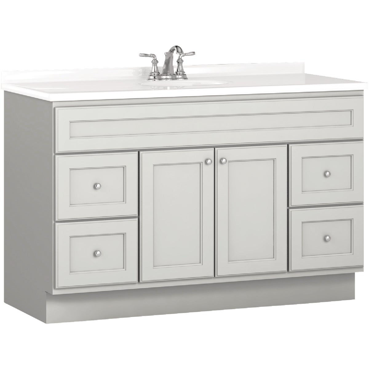 Bertch Northbrook 48 In. W x 34-1/2 In. H x 21 In. D Lighthouse Vanity ...