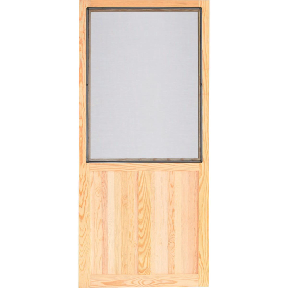 Screen Tight Pioneer 32 In. W x 80 In. H x 1 In. Thick Natural Wood ...
