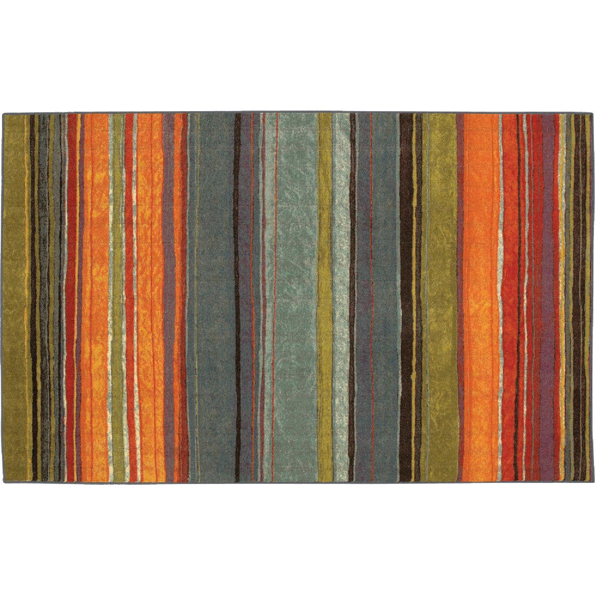 Mohawk Home Rainbow Multi-Color 2 Ft. 6 In. x 3 Ft. 10 In. Accent Rug ...
