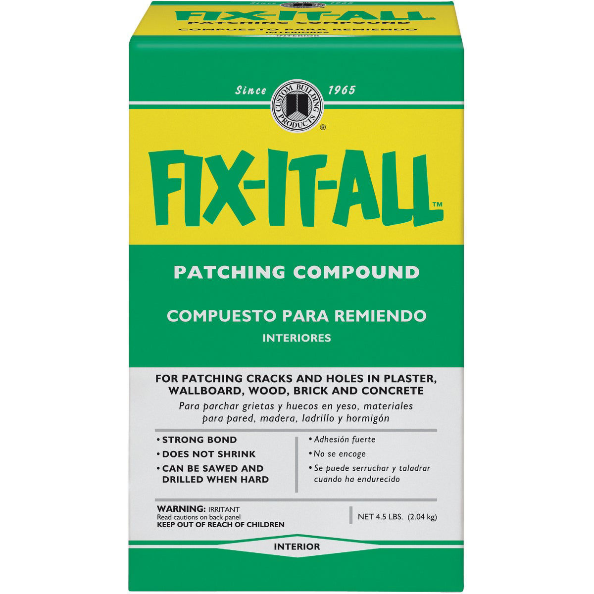 FIX-IT-ALL 4.5 Lb. Patching Compound | Do it Best
