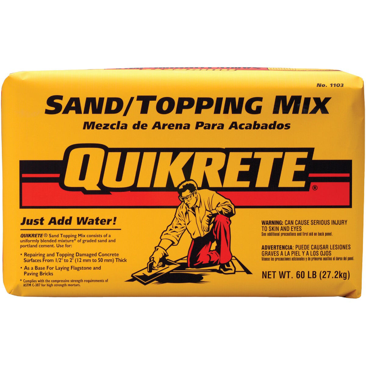 Quikrete 60 Lb Sand/Topping Mix | Do it Best