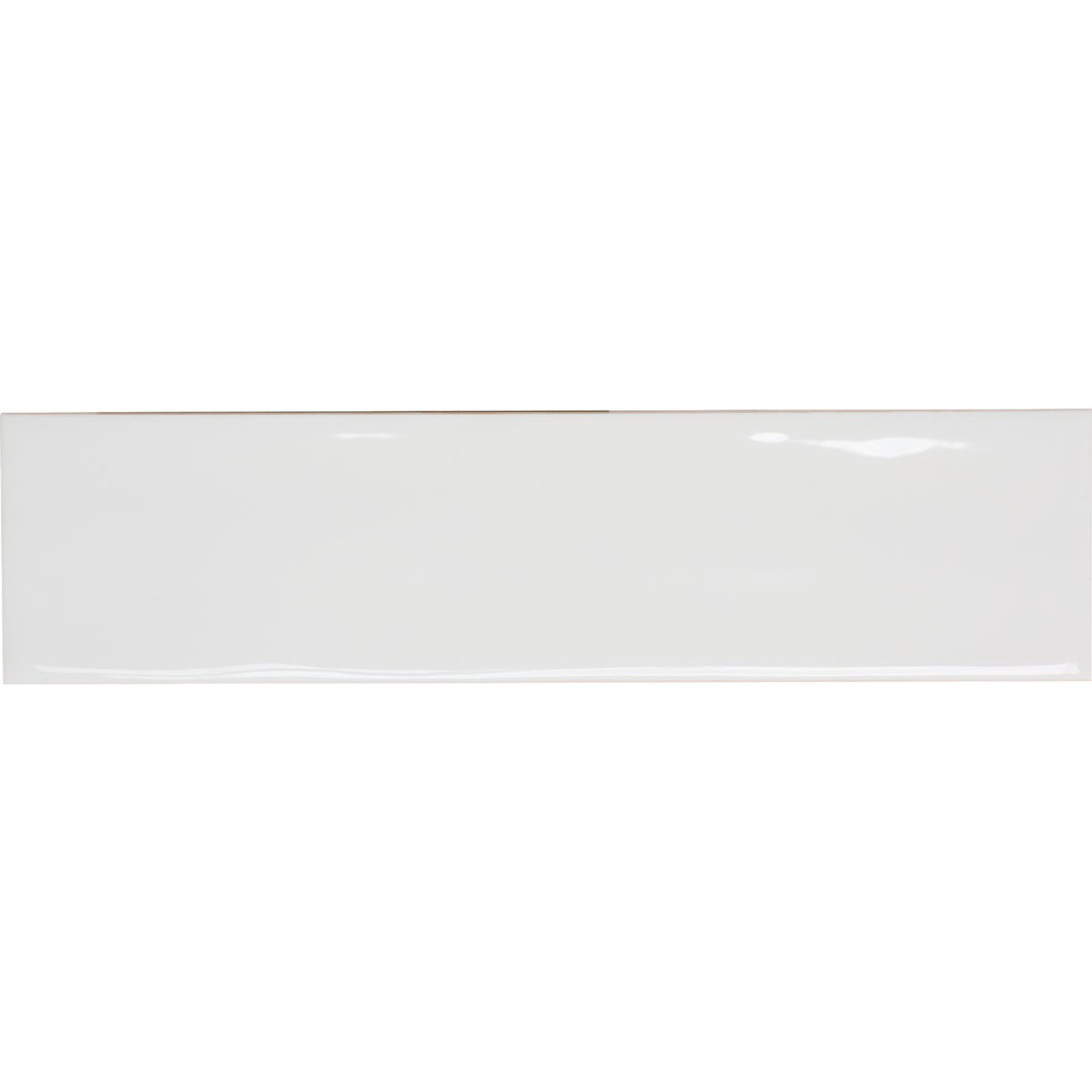 Emser Craft II 3 In. x 12 In. Glossy White Ceramic Wall Tile with ...