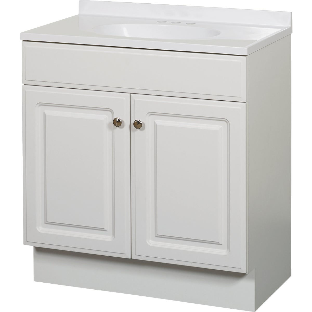 Zenith Zenna Home White 30 In. W x 35 In. H x 18 In. D Vanity with ...