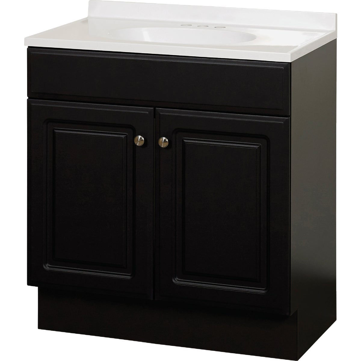 Zenith Zenna Home Espresso 30 In. W x 35 In. H x 18 In. D Vanity with ...
