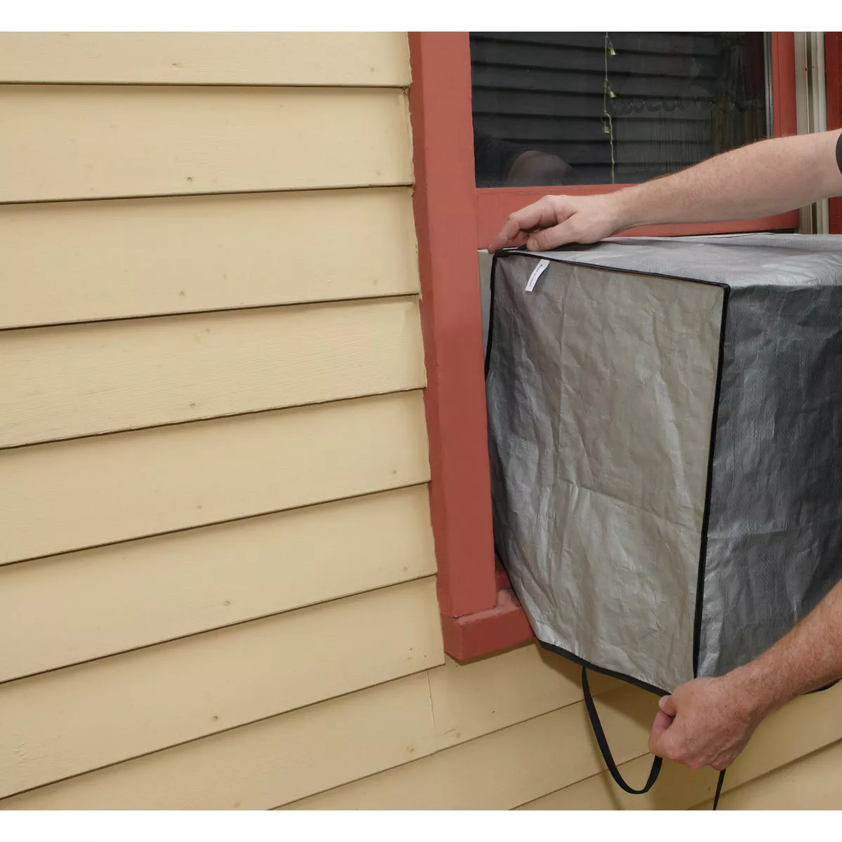 Do it 18 In. x 27 In. x 16 In. 6 mil Rectangle Air Conditioner Cover ...