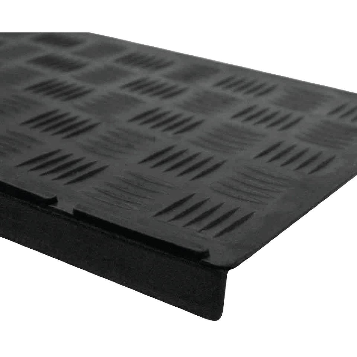Multy Home Black 9 In. x 24 In. Rubber Stair Tread | Do it Best