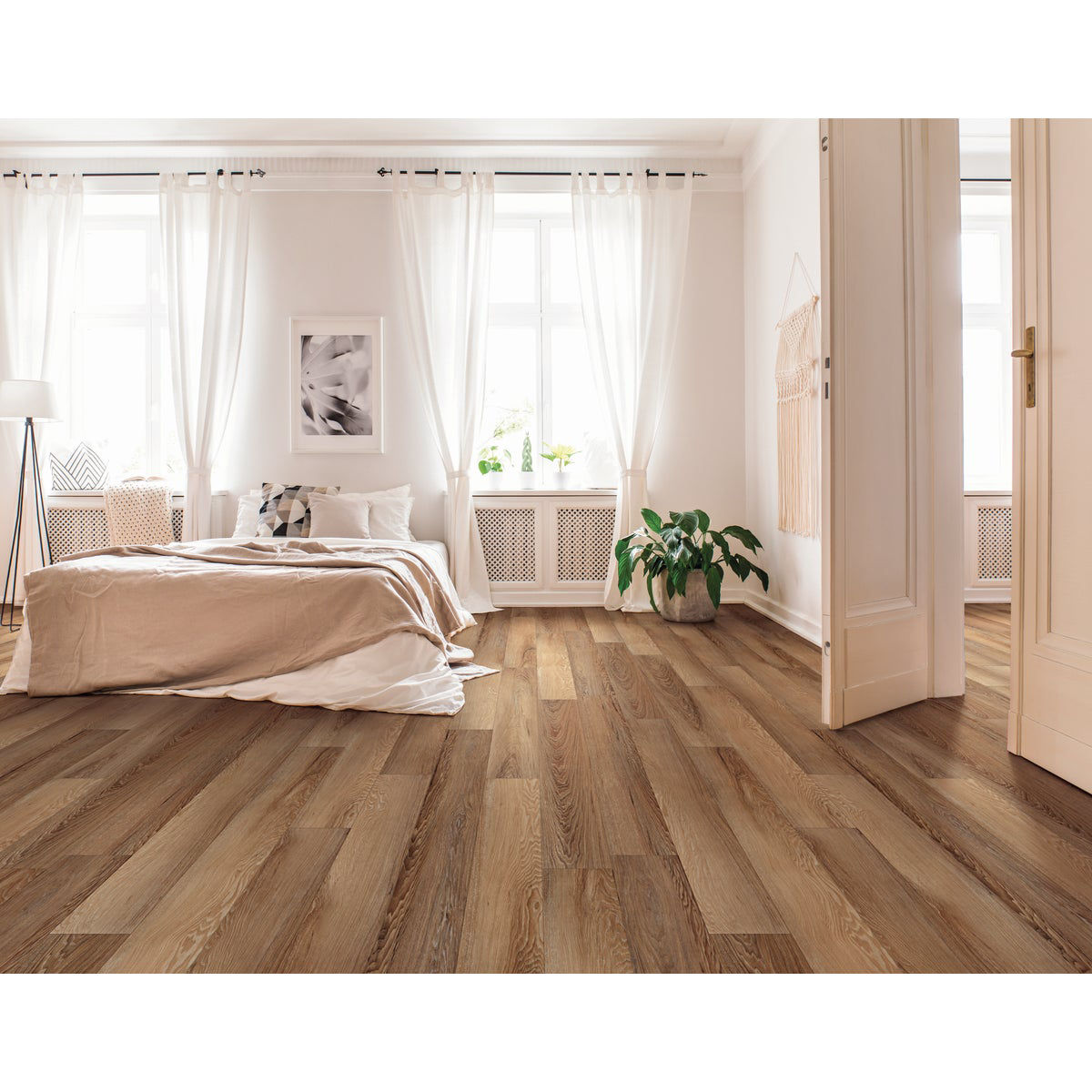 Shaw COREtec One Plus Niland Chestnut 6 In. W x 48 In. L Vinyl Floor ...
