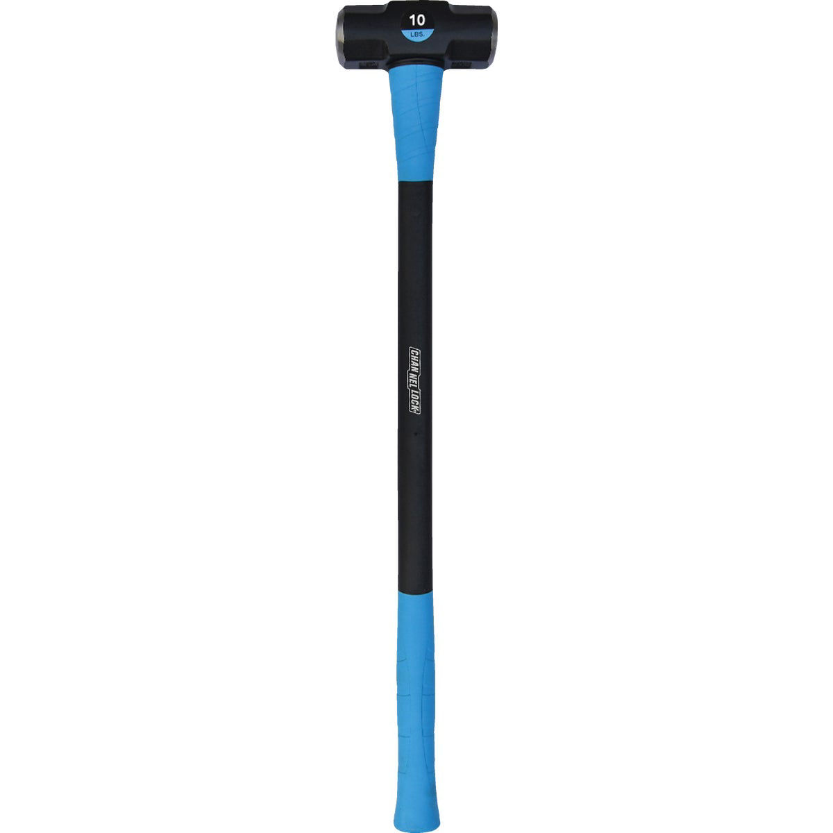 Channellock 10 Lb. Double-Faced Sledge Hammer with 34 In. Fiberglass ...
