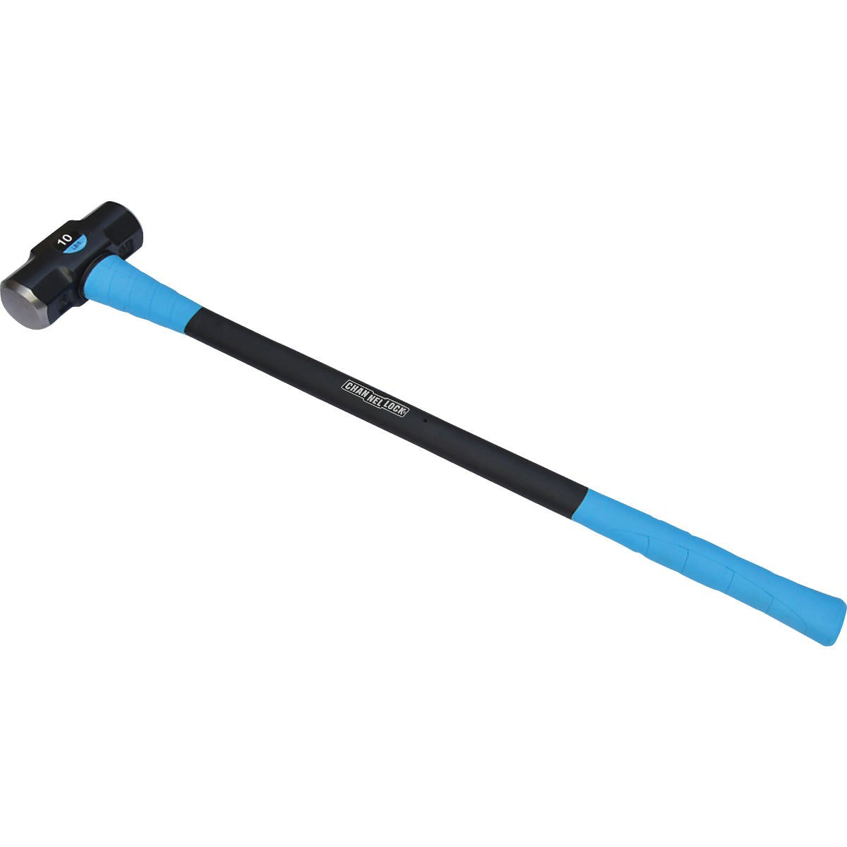 Channellock 10 Lb. Double-Faced Sledge Hammer with 34 In. Fiberglass ...