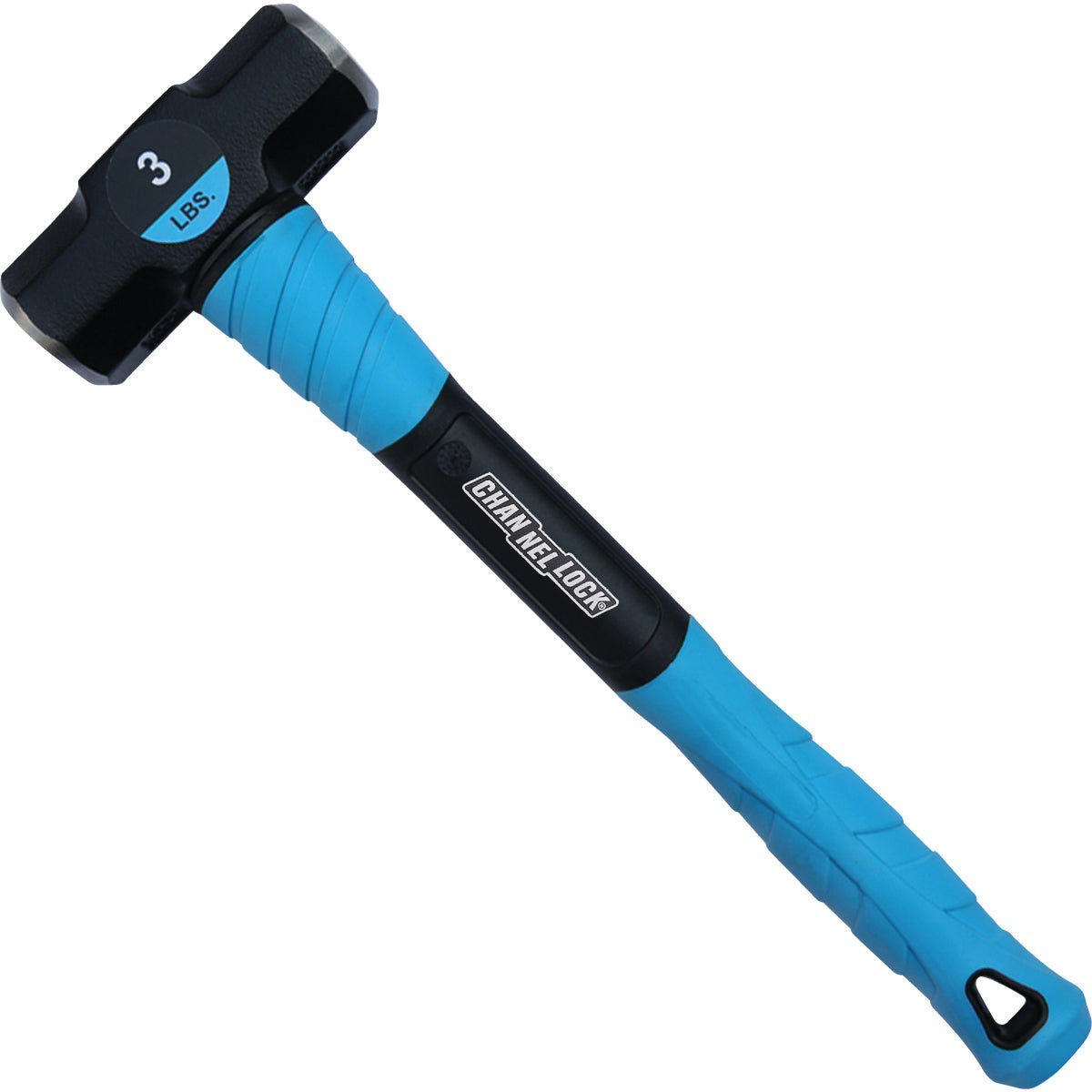 Channellock 3 Lb. Steel Head Engineer's/Drilling Hammer with Fiberglass ...