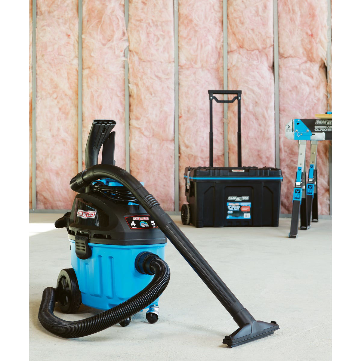 Channellock 4 Gal. 5.0-Peak HP Contractor Wet/Dry Vacuum | Do it Best