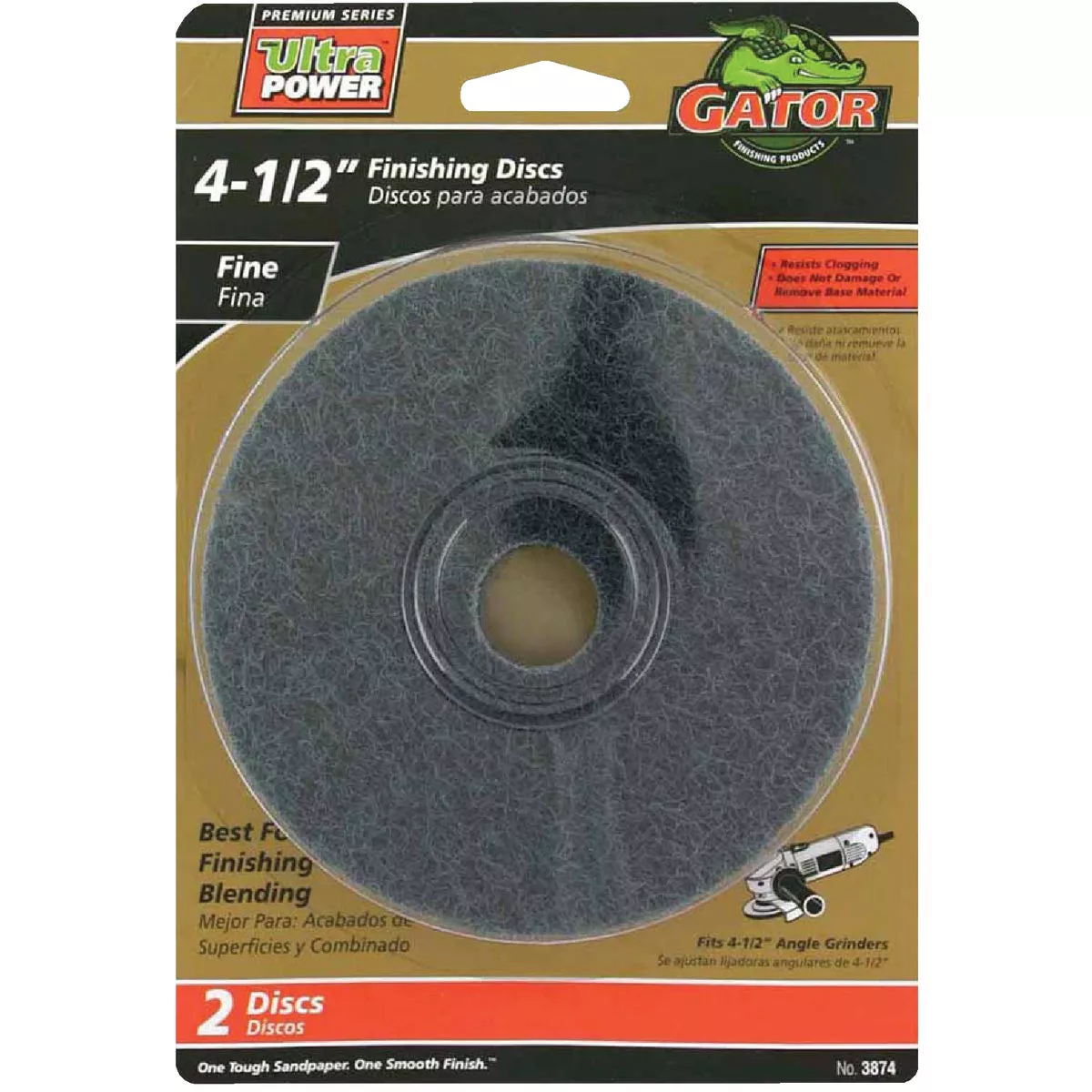 Gator Blade 4-1/2 In. Fine Fiber Disc (2-Pack) | Do it Best