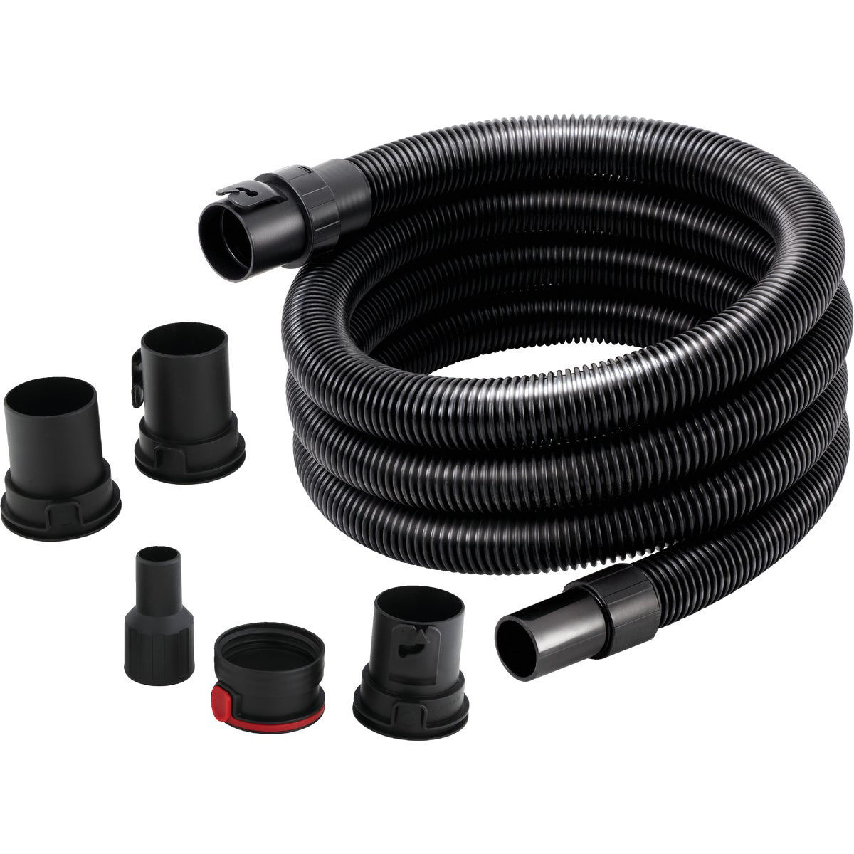 Channellock 1-7/8 In. Dia. x 7 Ft. L. Black Plastic Wet/Dry Vacuum Hose ...