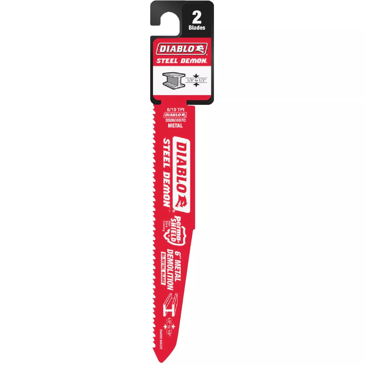 Diablo Steel Demon Bi-Metal 6 In. 8/10 TPI Metal Demolition ...