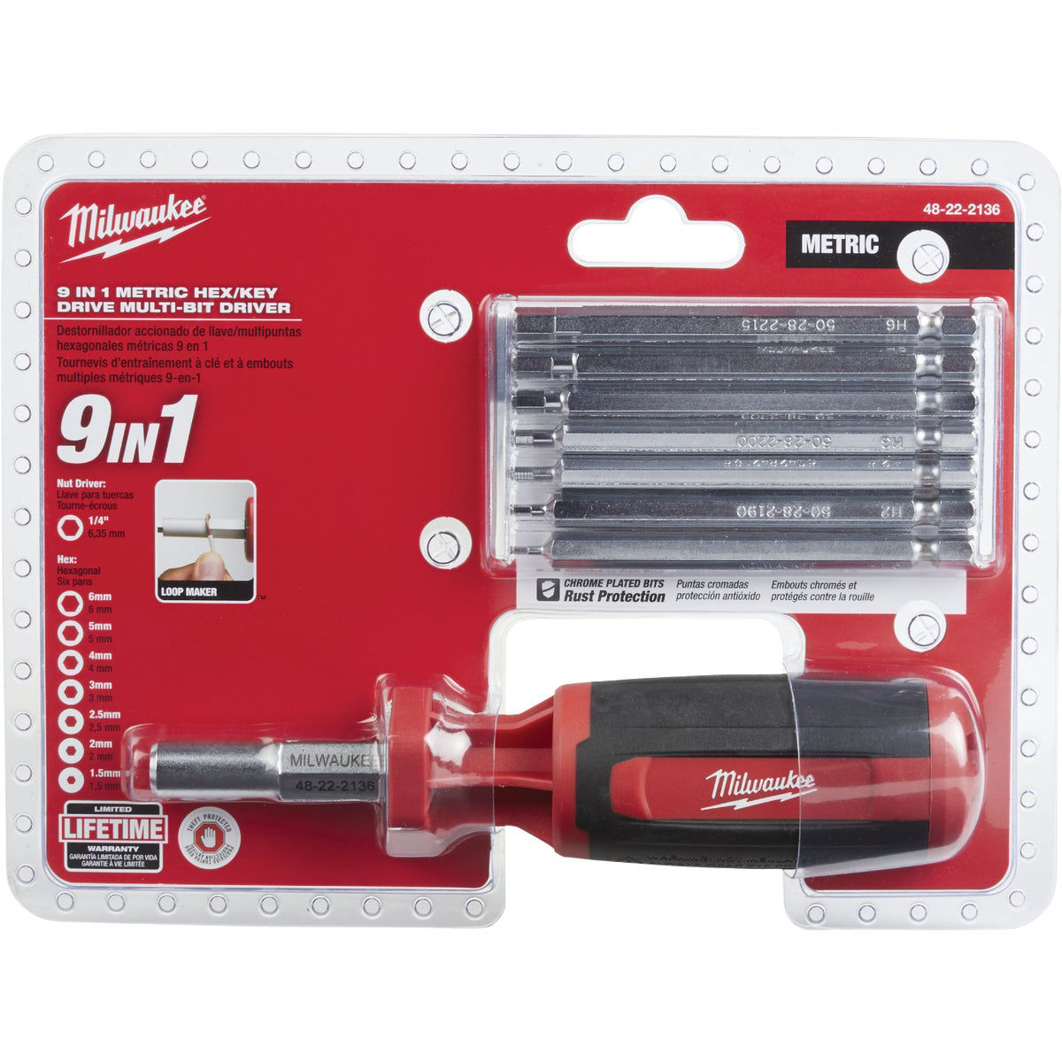 Milwaukee 9-in-1 Metric Hex Multi-Bit Screwdriver | Do it Best
