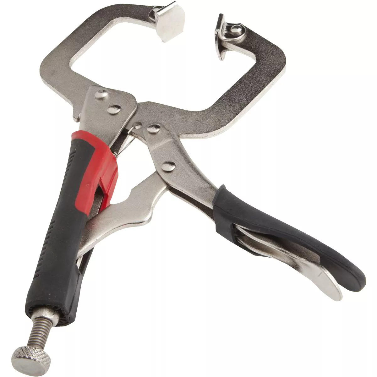 Forney 11 In. Cushion Grip Locking C-Clamp with Swivel Jaws | True ...