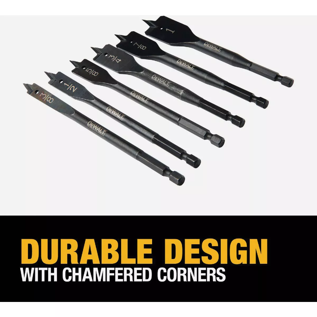 DeWalt 6-Piece Heavy-Duty Spade Bit Set | Do it Best
