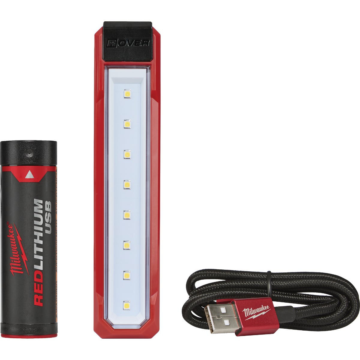 Milwaukee ROVER LED Aluminum REDLITHIUM USB Flood/Rechargeable ...