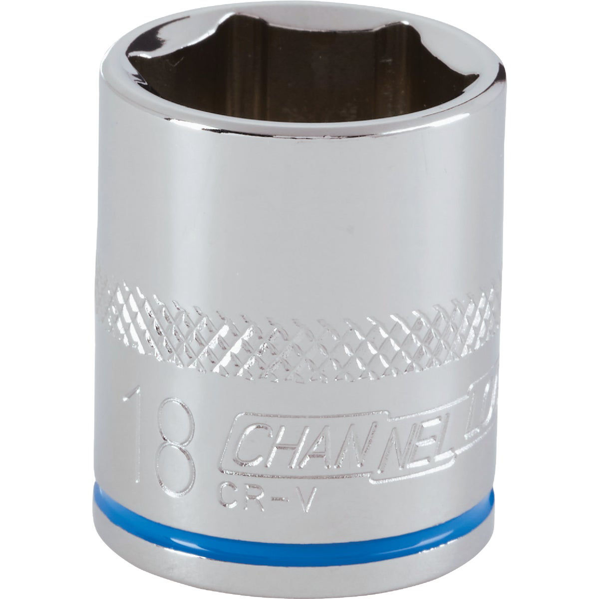 Channellock 3/8 In. Drive 18 mm 6-Point Shallow Metric Socket | Do it Best