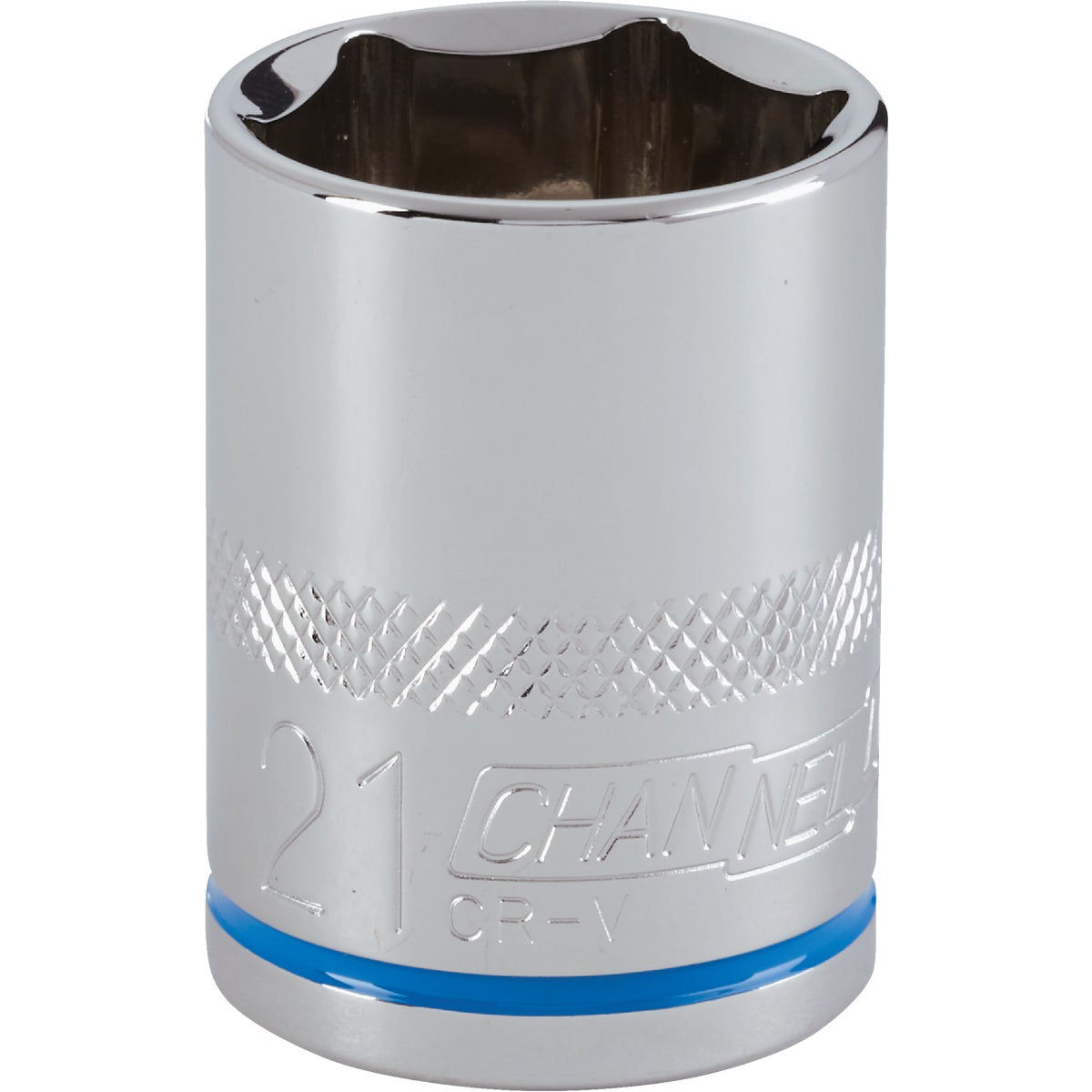 Channellock 1/2 In. Drive 21 mm 6-Point Shallow Metric Socket | Do it Best