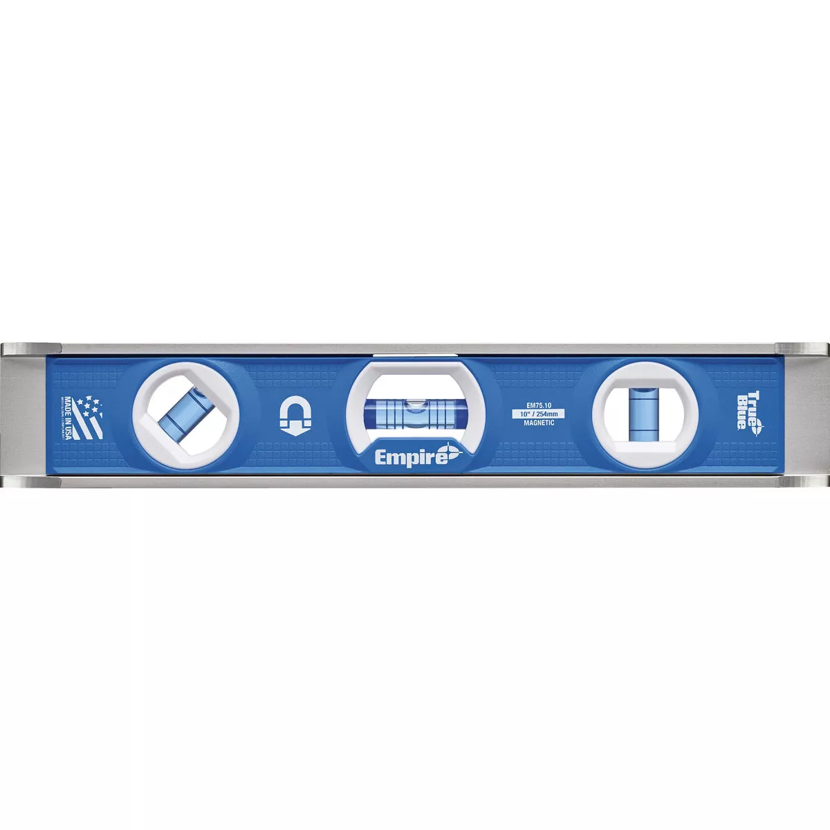 Empire True Blue 10 In. Aluminum Rare Earth Magnetic Dual-Pitch Torpedo ...
