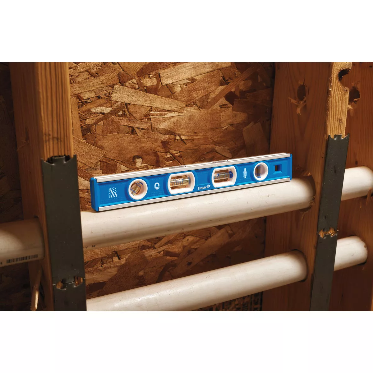 Empire True Blue 10 In. Aluminum Rare Earth Magnetic Dual-Pitch Torpedo ...