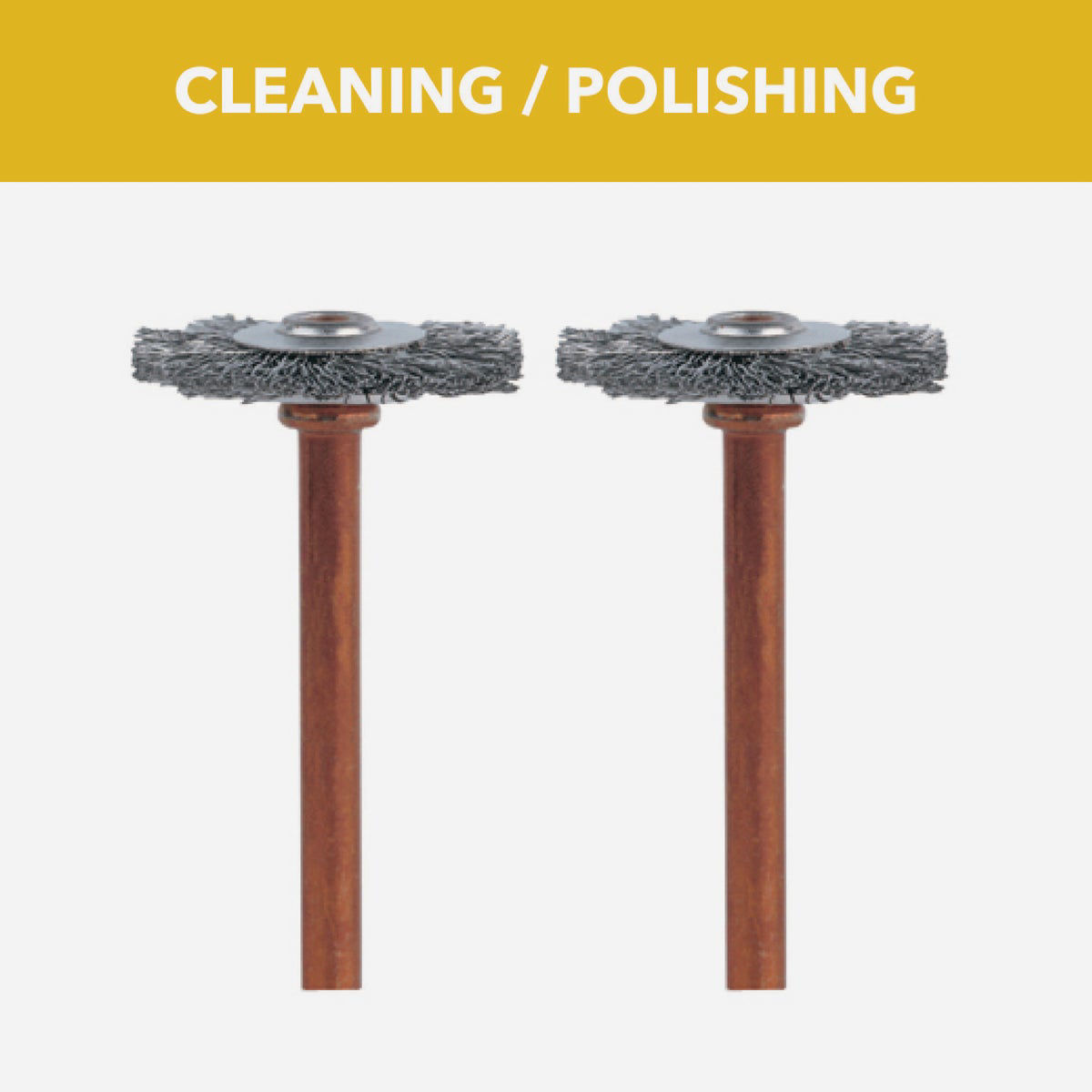 Dremel 3/4 In. Stainless Steel Wire Cleaning, Deburring and Surface ...